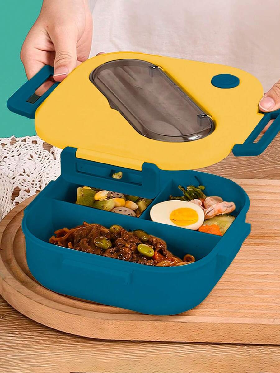 Tupper Box Lunch Cuadrado De Plástico Con Cubiertos | Moda de Mujer ...