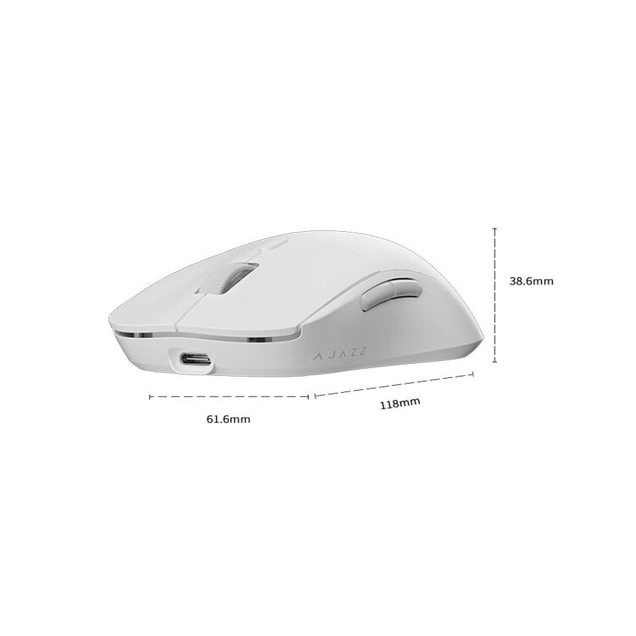 AJAZZ AJAZZ AJ199 Gaming Mouse Wired/2.4G Dual Mode PAW3395 Lightweight ...