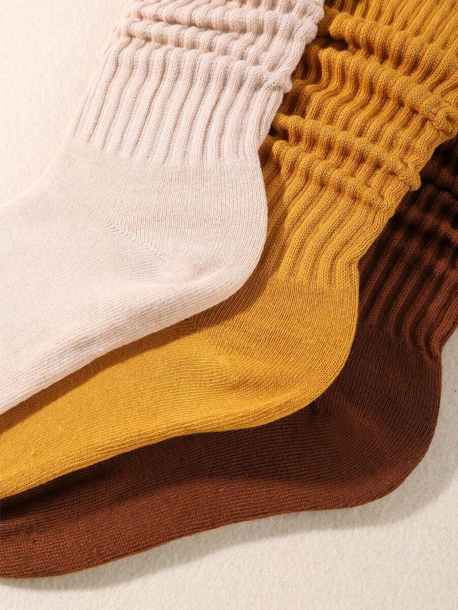 3pairs Women's Fall Winter Slouch Knit Socks Slouchy Socks Women ...