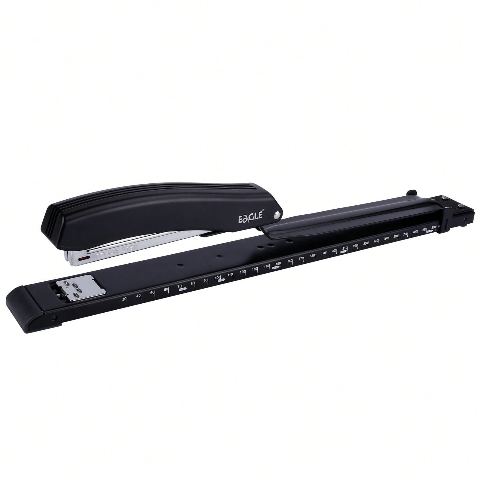 Heavy Duty Long Reach Stapler, Long Arm Standard Stapler, With Built-in ...