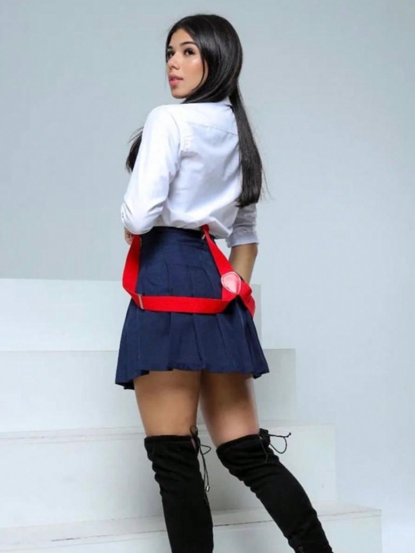CONJUNTO UNIFORME REBELDE RBD KIT COMPLETO | SHEIN Brasil