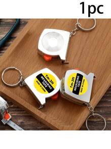 1pc Retractable Tape Measure Keychain - 1 Meter/3 Feet - Perfect For ...