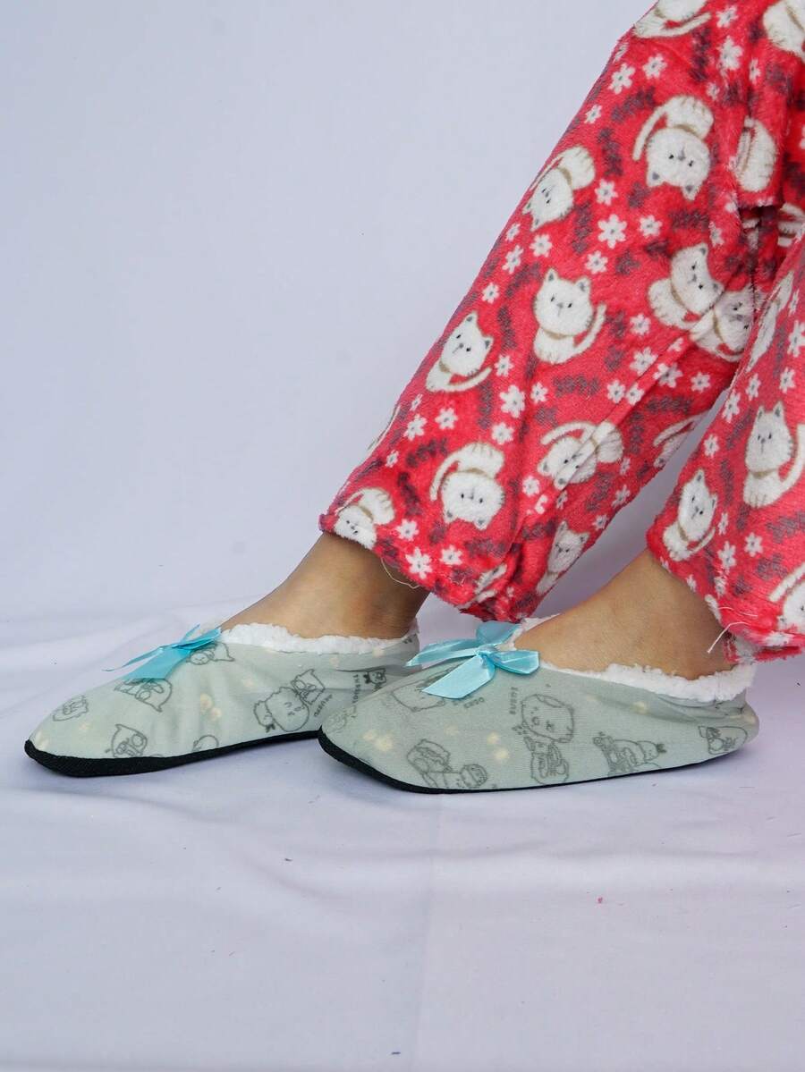 Kit de pantuflas con forro integrado por dentro pantuflas aborregadas ...