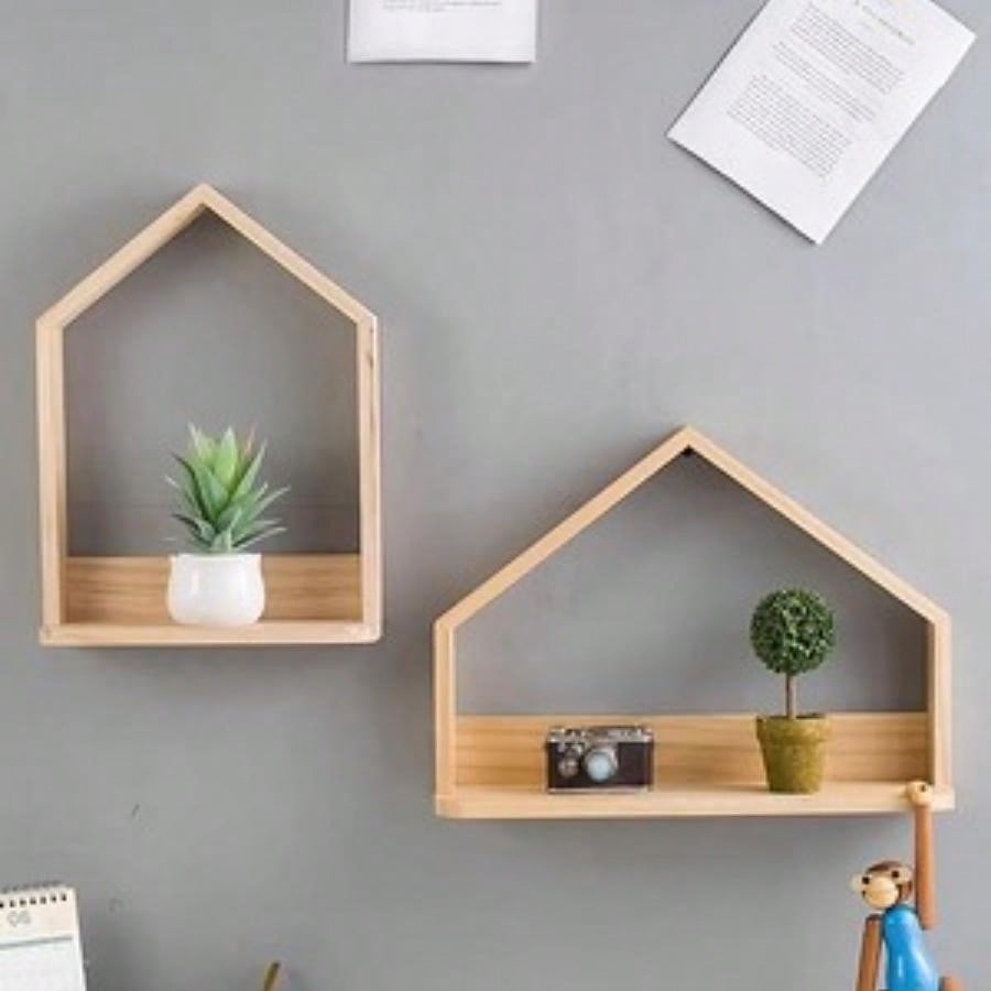 A Simple Cabin-shaped Storage Rack | SHEIN USA