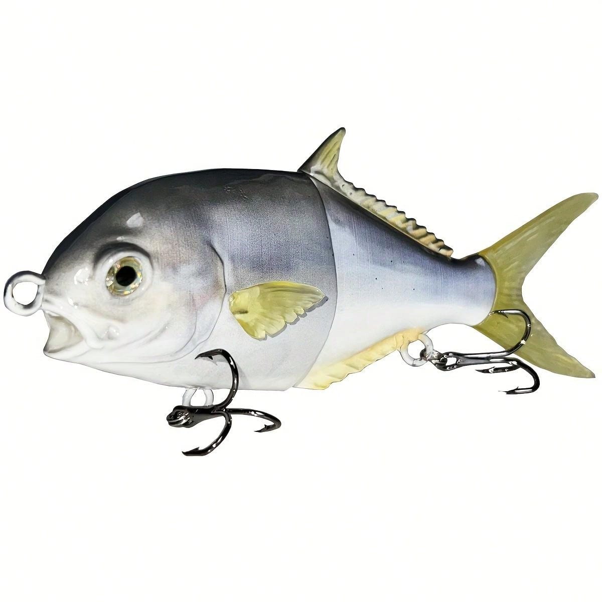 Gray Blue Pomfret Shape Lure Bait | SHEIN USA