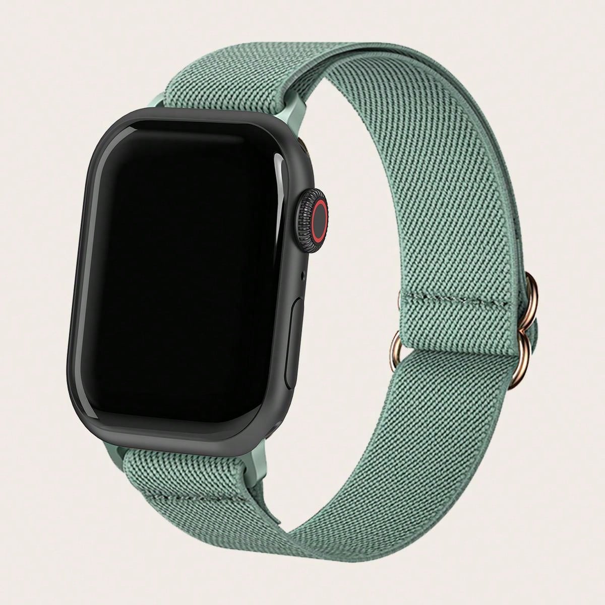 Nylon Stretchable Watch Band For Apple Watch5/6/4/3/2/s7, Single Loop ...