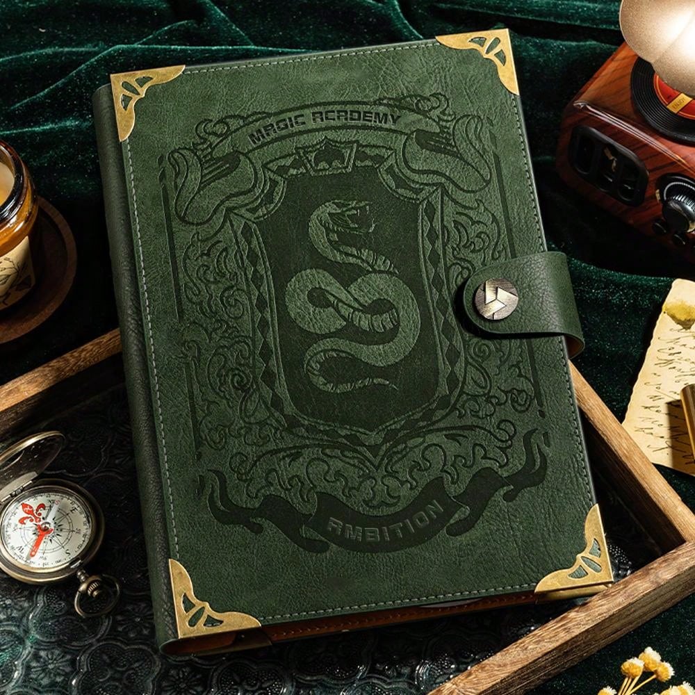 Green Simple, fashionable and multifunctional student notebook | SHEIN EUR