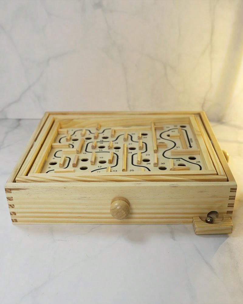 Labyrinth Game Ball Tilt Maze Board Game | SHEIN UK