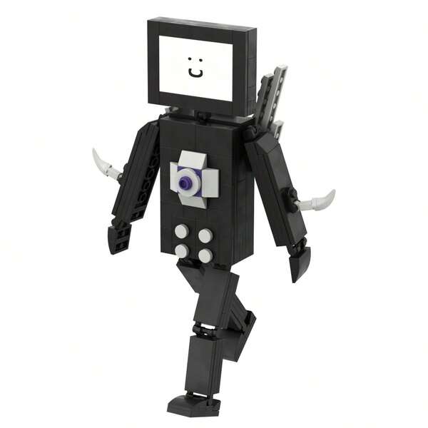 Toilet Vs Monitor Tv With Sound Warrior Assembling Blocks Horror Game ...