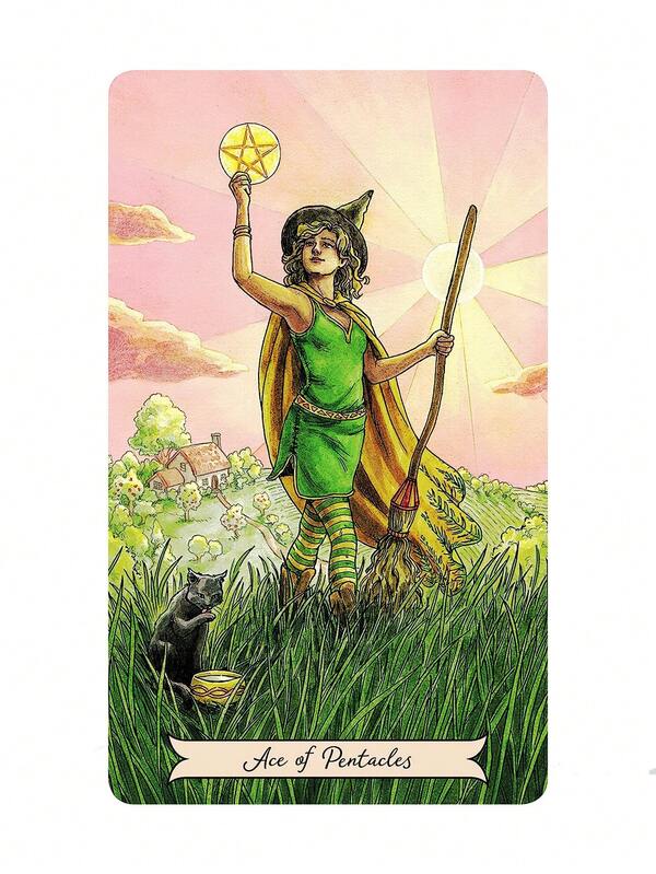 1 Set Daily Witch Cards Exquisite Card Collection Essential For ...