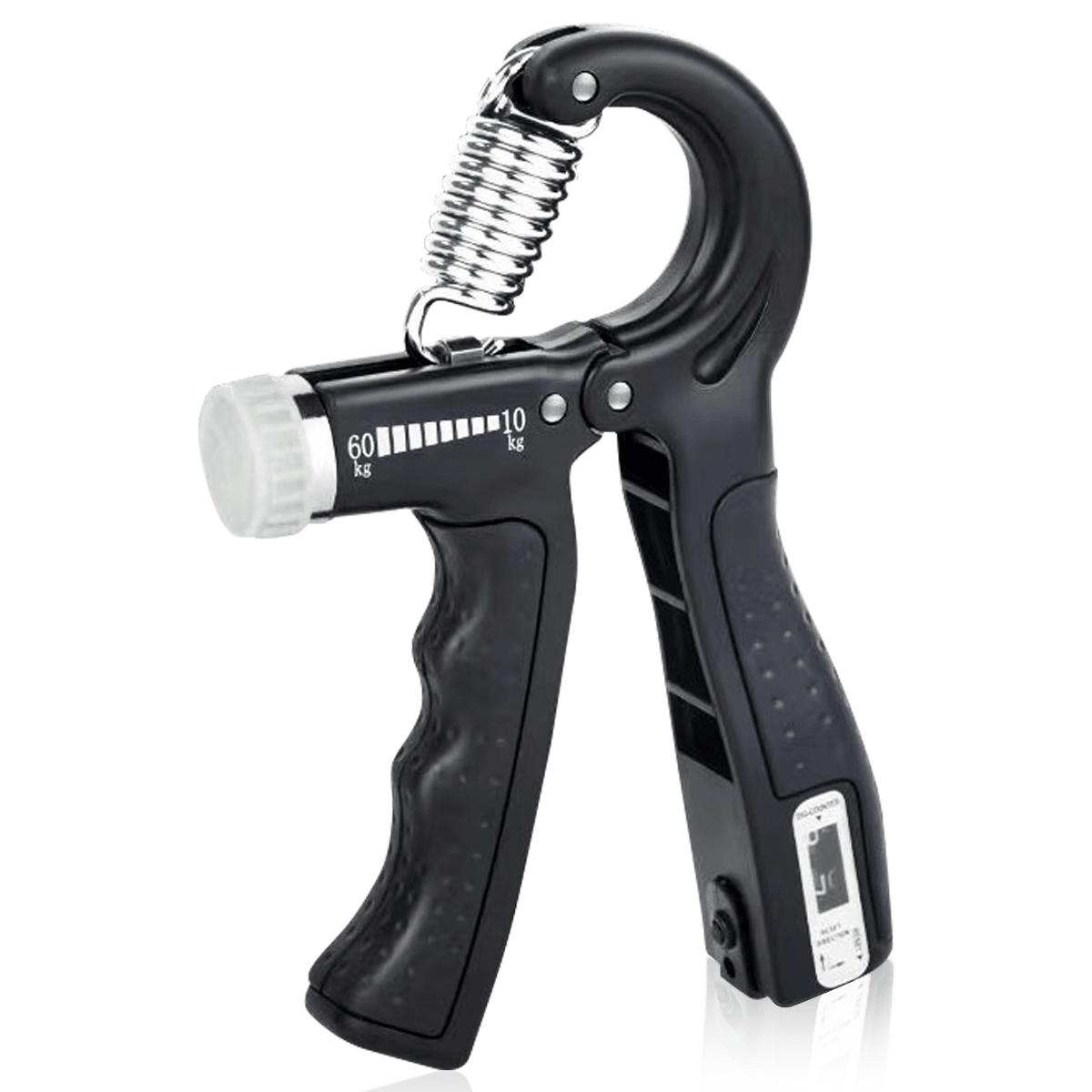 Grip Strengthener & Counter, Digital Counting Hand Grip Exerciser ...