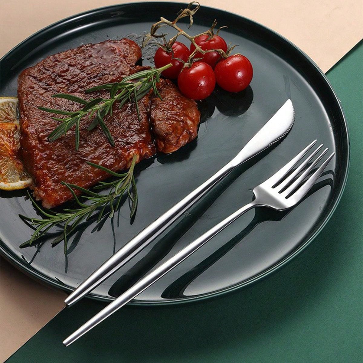 Stainless Steel Knife & Fork Set For Western Food, Packaged In A Gift ...