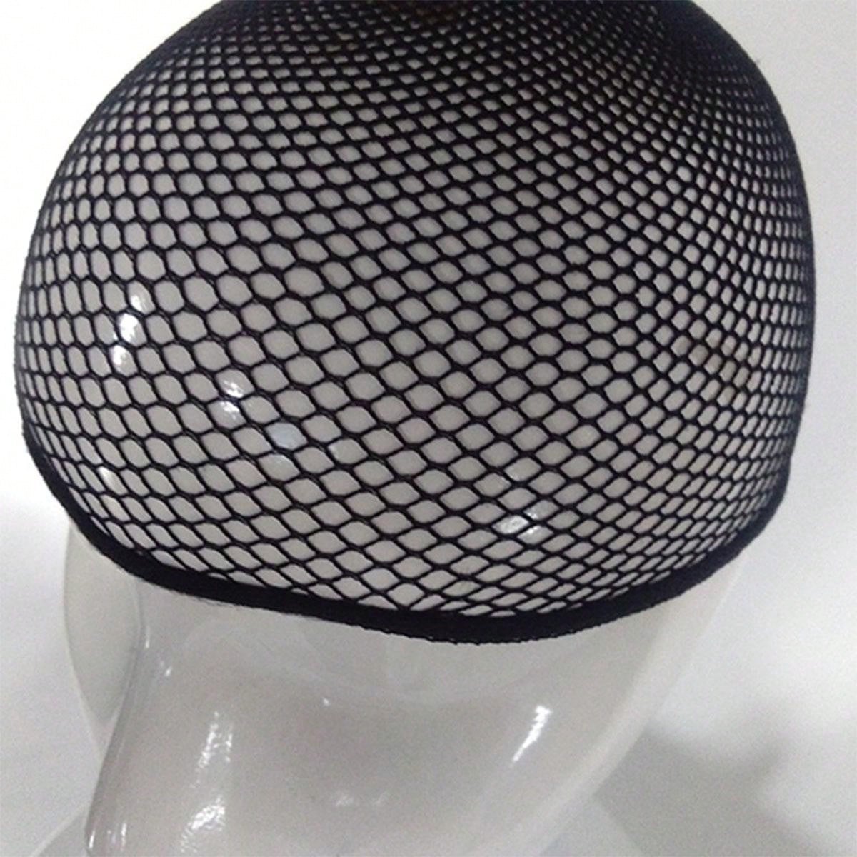 1pc Women's Black Lace Stretchable Double Ended Hairnet For Wigs for ...