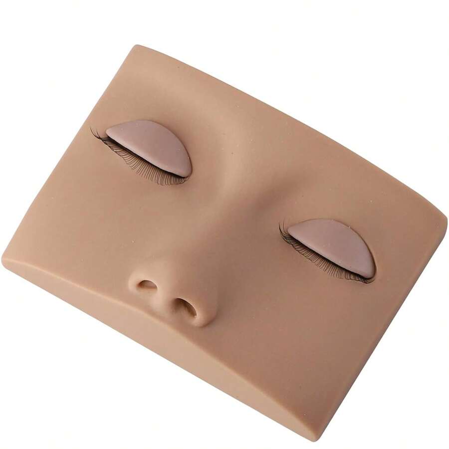 1pcsLash Mannequin Head with Replaced Eyelids Makeup for Training Head ...