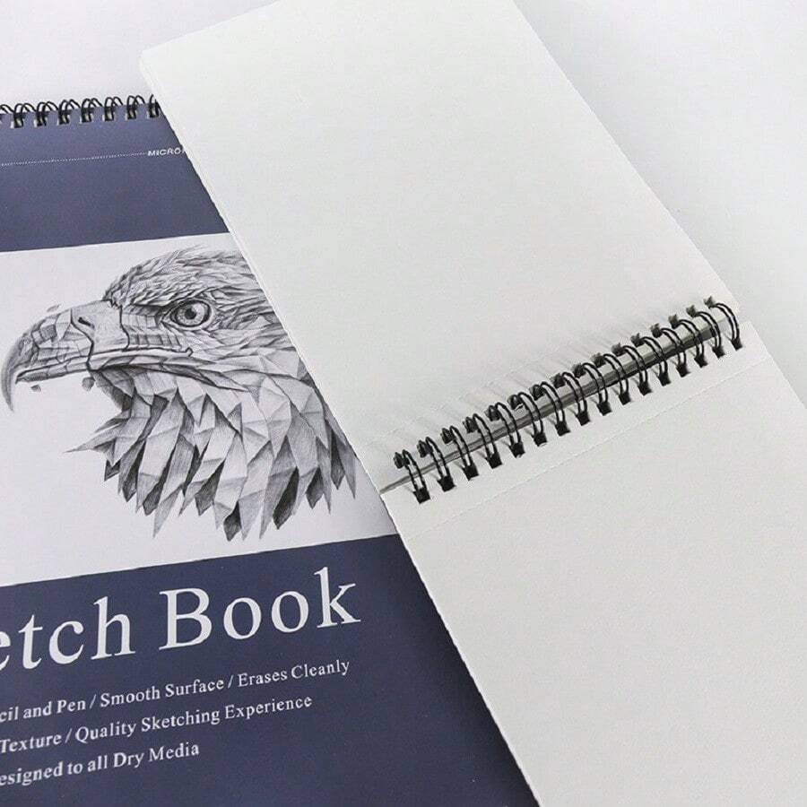 Sketchbook A4/a5 Blank Drawing Book For Students Art Sketching Practice ...