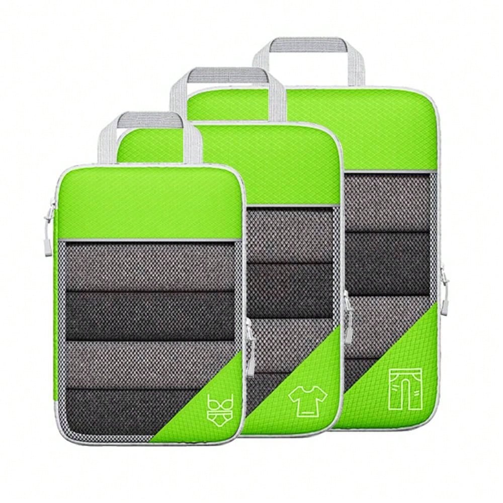 Cubes D'emballage De Compression Pour Les Voyages, Organisateurs De ...