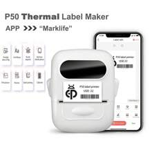 Marklife P50 Portable Thermal Stickers Impresoras 2d Mini Photo Printer ...