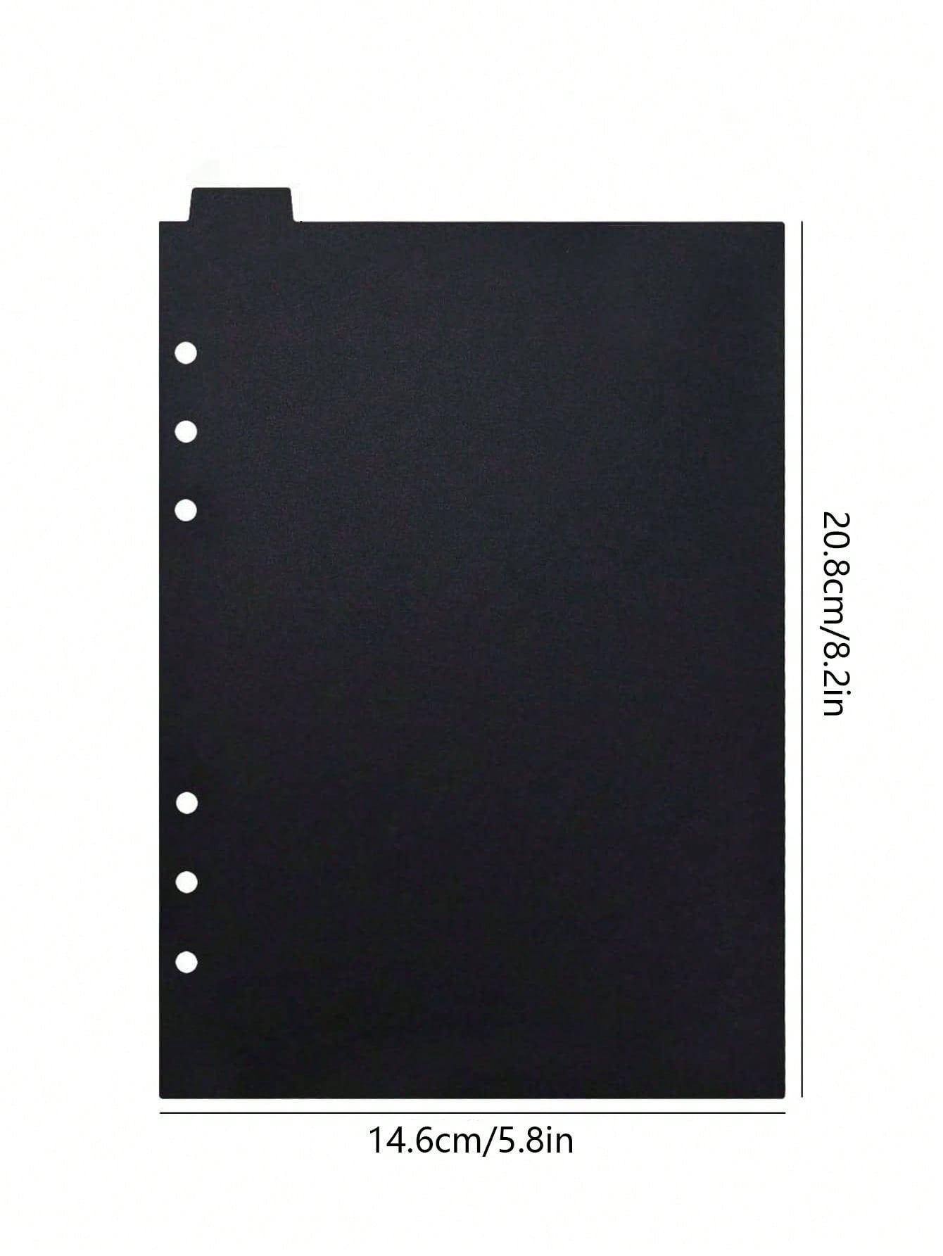 5pcs A5 Top-bound Loose-leaf Notebook Spiral-o Ring Separator Page ...