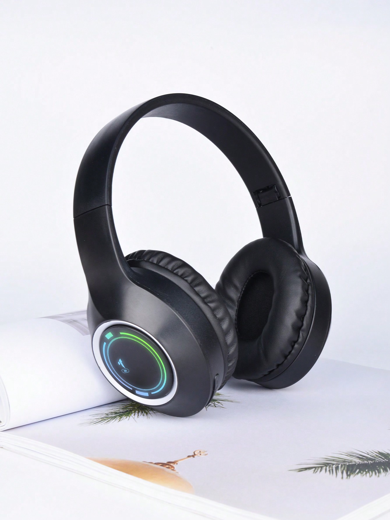 New Release Unisex Wireless Headphones With Led Light, Foldable ...