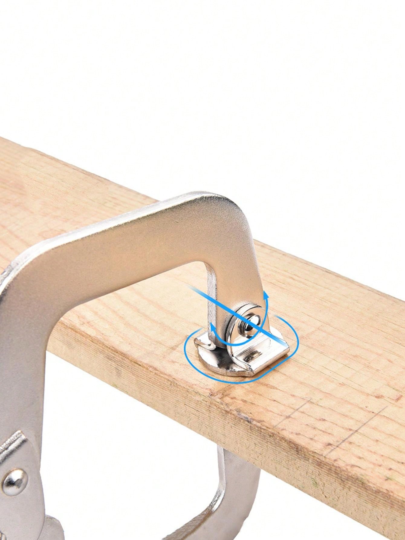 C Clamp weld Clip Woodwork Fix Plier Pad Wood Work Alloy Steel Hand ...