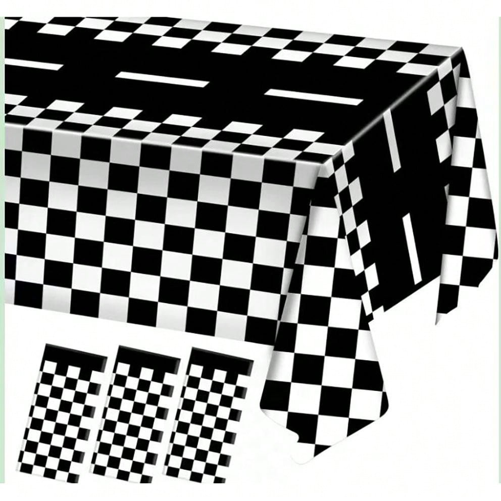 1pc Car Racing Birthday Party Decorations, Race Track Plastic ...