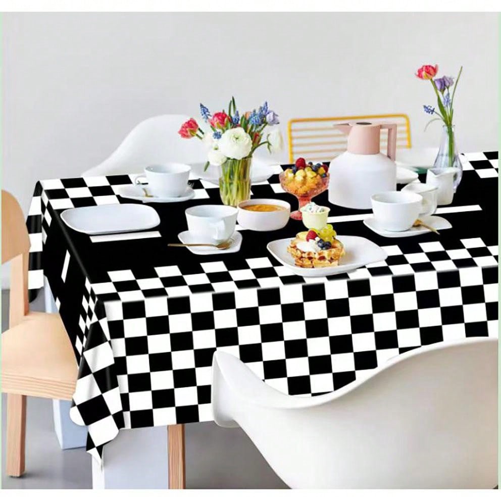 1pc Car Racing Birthday Party Decorations, Race Track Plastic ...