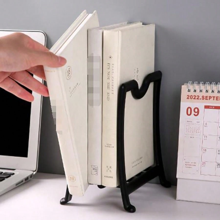 Creative Gravity Design Free-standing Bookshelf, Book Stopper, Desk ...