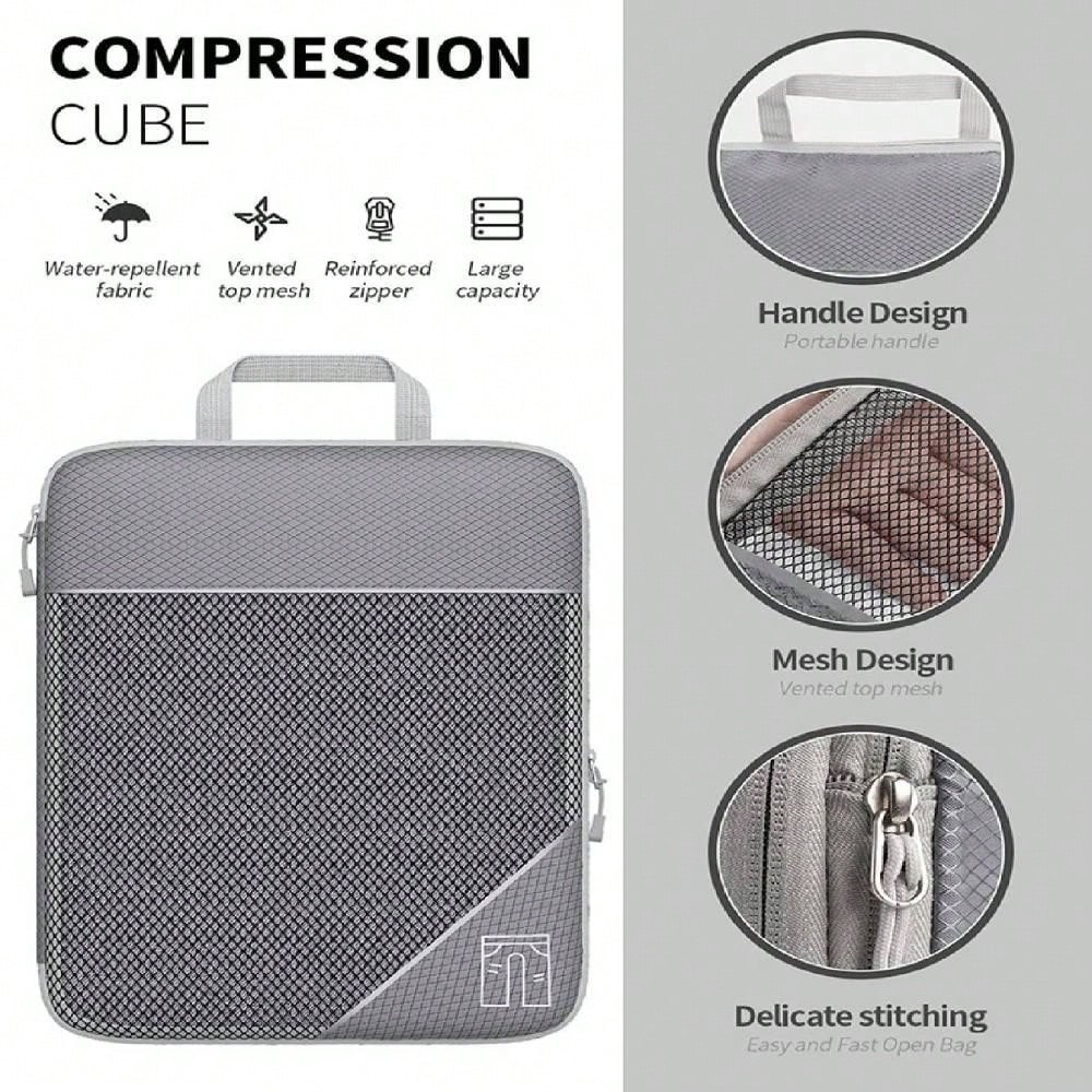 Compression Packing Cubes for Travel, Cambond Luggage Organizers ...