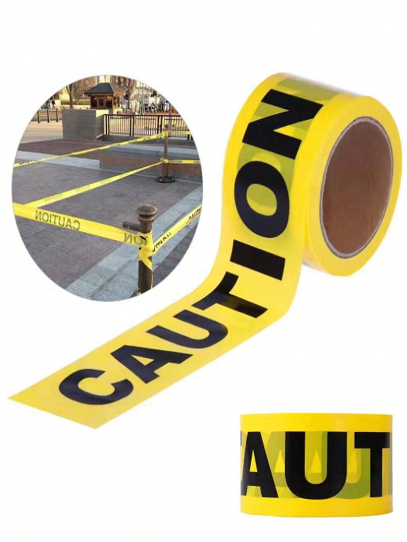 3 inches by 328 feet, yellow warning do not Enter tape, strongest ...
