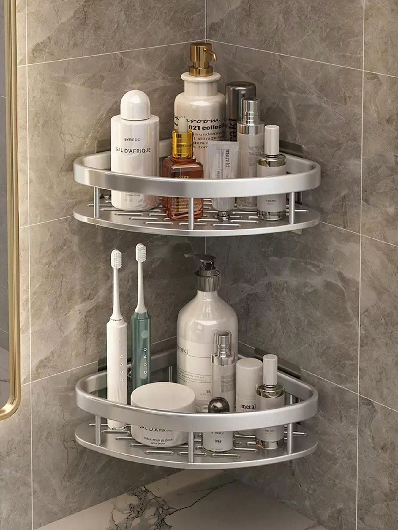Silver Triangle Shaped Storage Rack | SHEIN UK