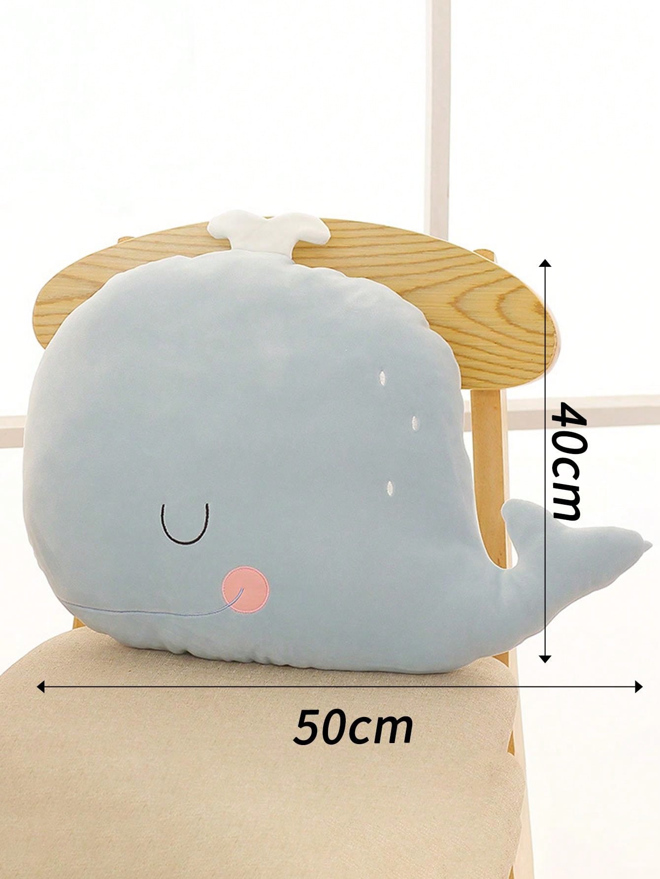 Cute Whale Shaped Pillow Cushion For Nap And Lumbar Support | SHEIN USA