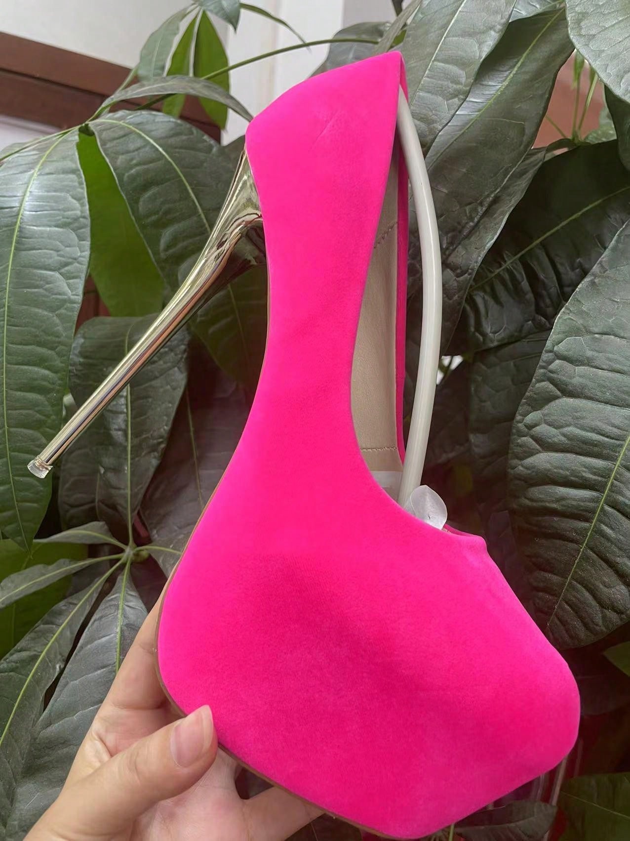 16cm Nightclub Sexy High Heel Women's Pumps, Stage Pumps, Party All ...