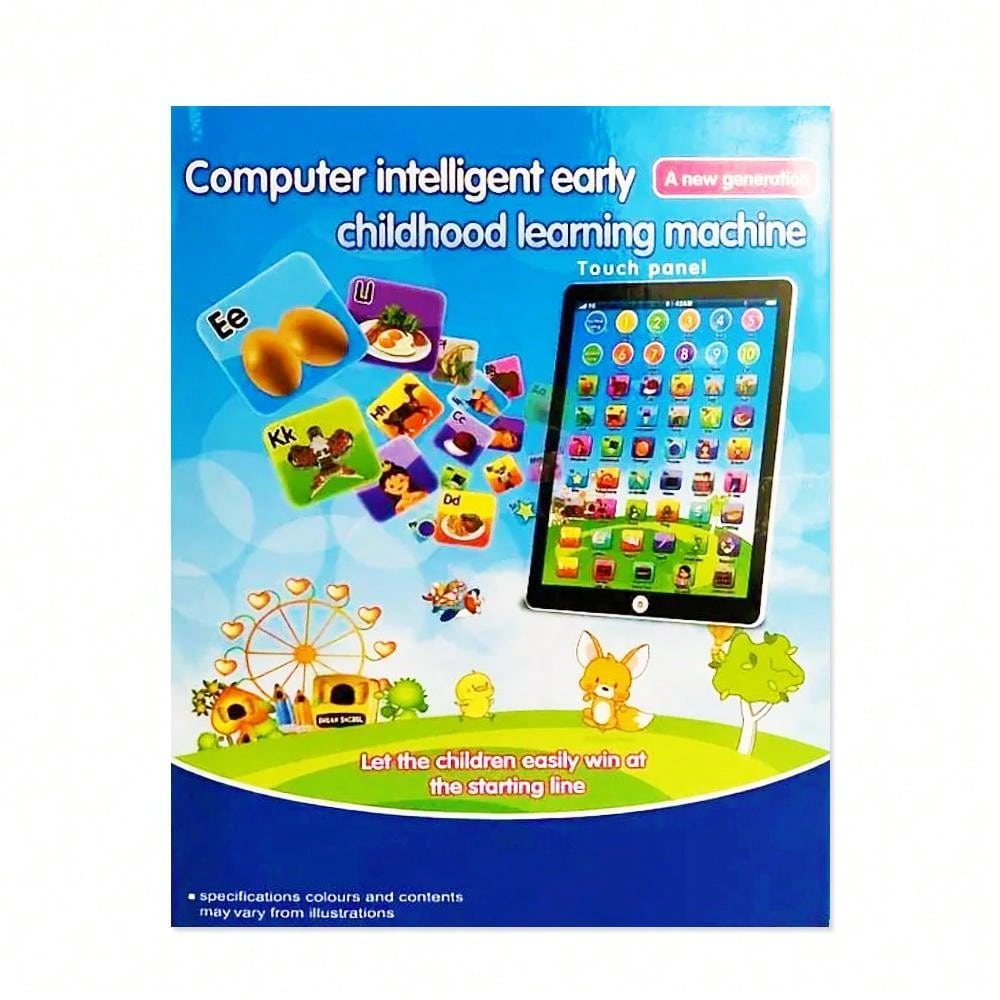 1pc Pretend Play Kids' Tablet Toy With Interactive Words, Numbers ...