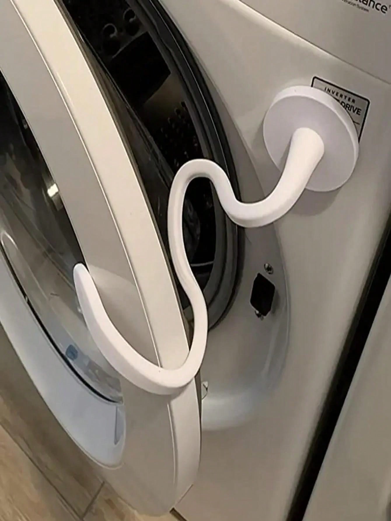 Magnetic front-loaded washing machine door struts - Keep washing ...