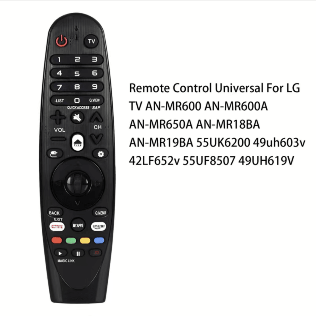 Remote Control Universal Compatible With TV AN-MR600 AN-MR600A AN ...