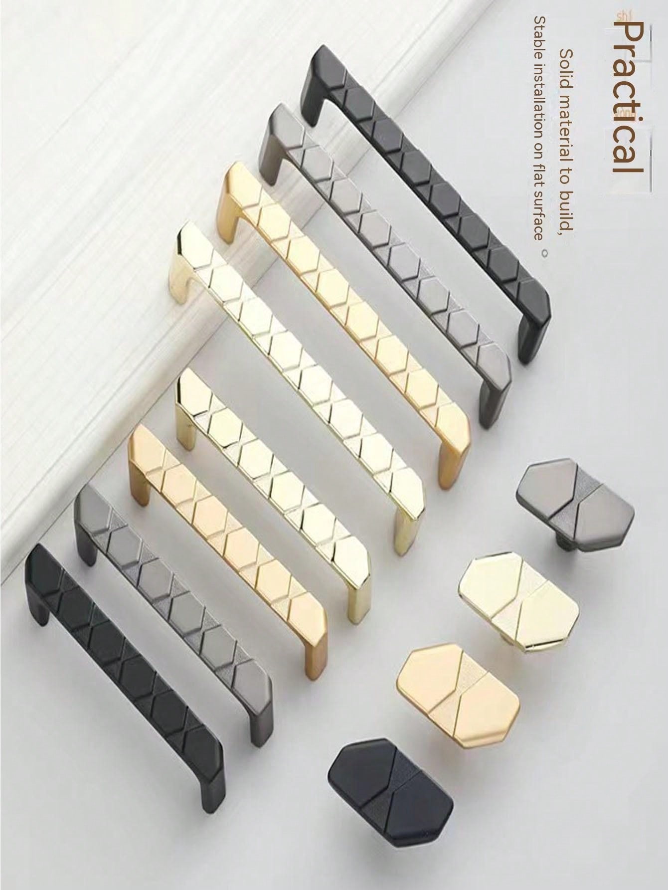 Modern simple and luxurious European style handle, cabinet door cabinet ...