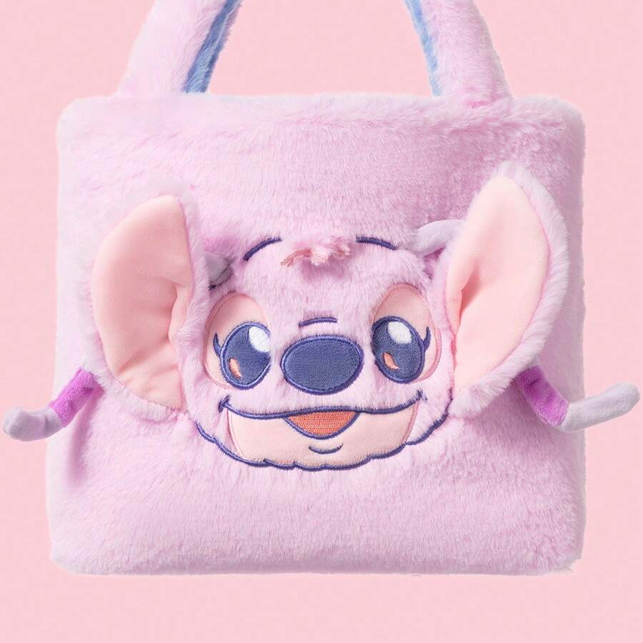 Furry Season Series Bolso Reversible Lindo Bolso De Mano De Felpa ...