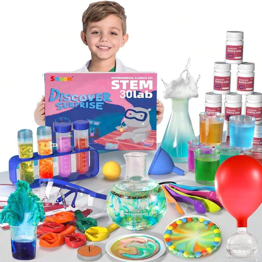 Science Kit For Kids, 30 Science Lab Experiments, Kids Science Kits ...