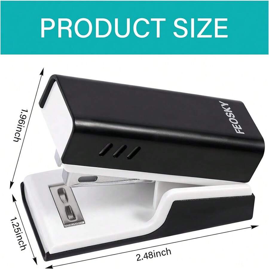 Stapler, One-Touch Stapling, Up To 10 Sheet Capacity, Effortlessly Easy ...