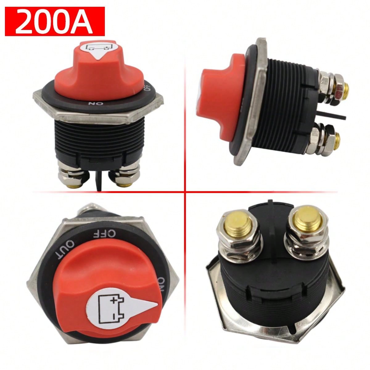 Automatisch Batterij Ontkoppelen Schakelaar 12 V 24 V Marinier 200A ...