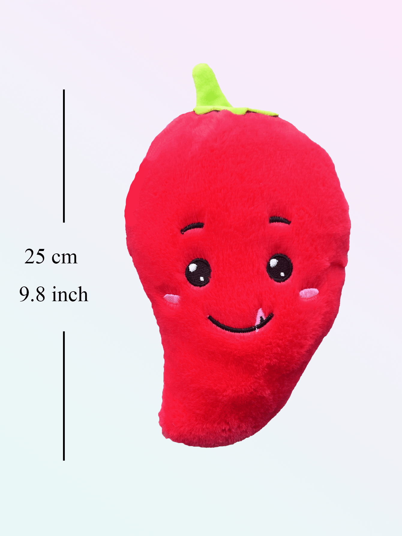 1pc 25cm Stuffed Chili Pepper Plush Toy Christmas Gift Party Favors ...