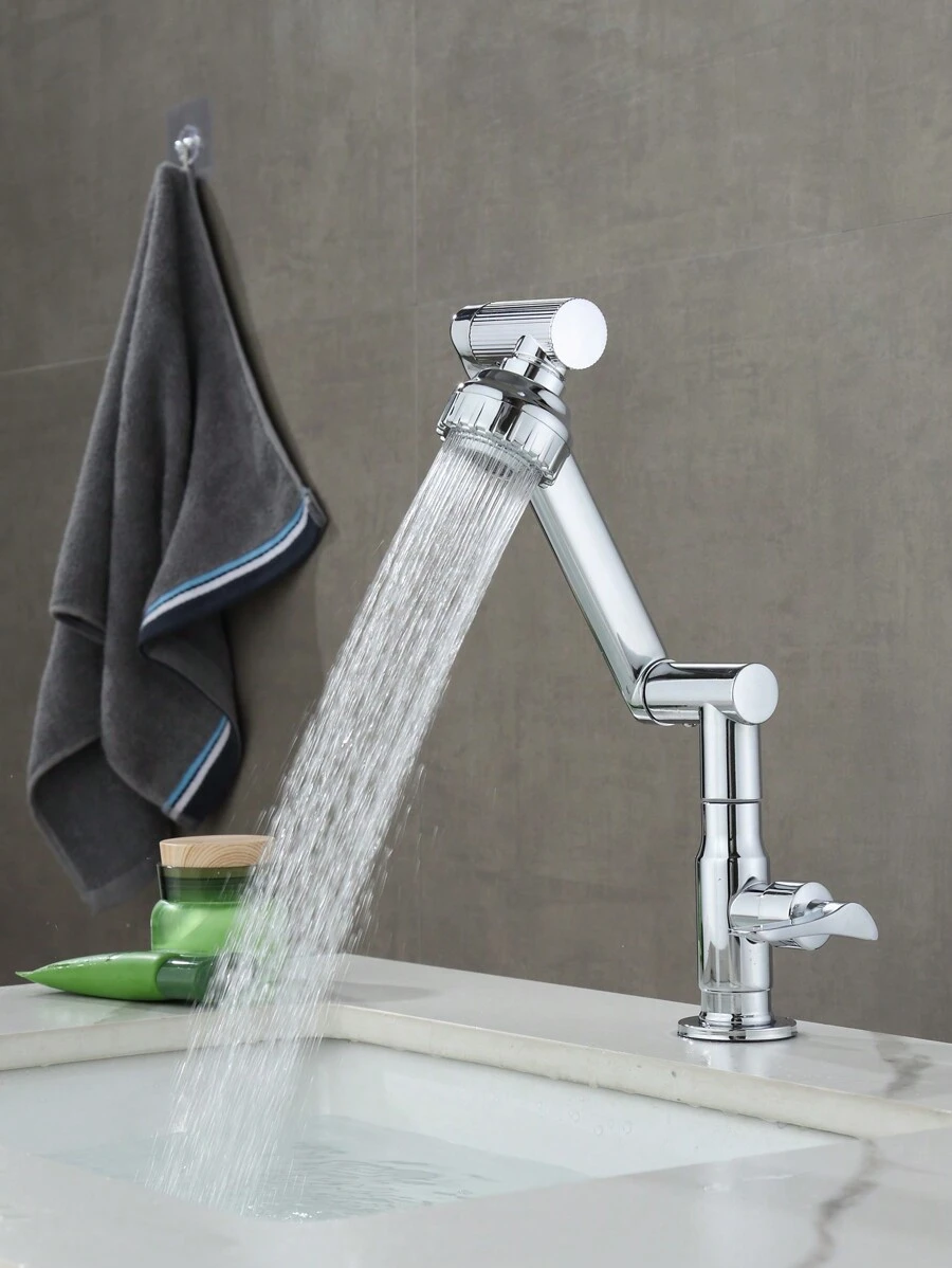 1pc Robotic Arm Swivel Sink Tap For Wash Basin, Kitchen, Bathroom ...
