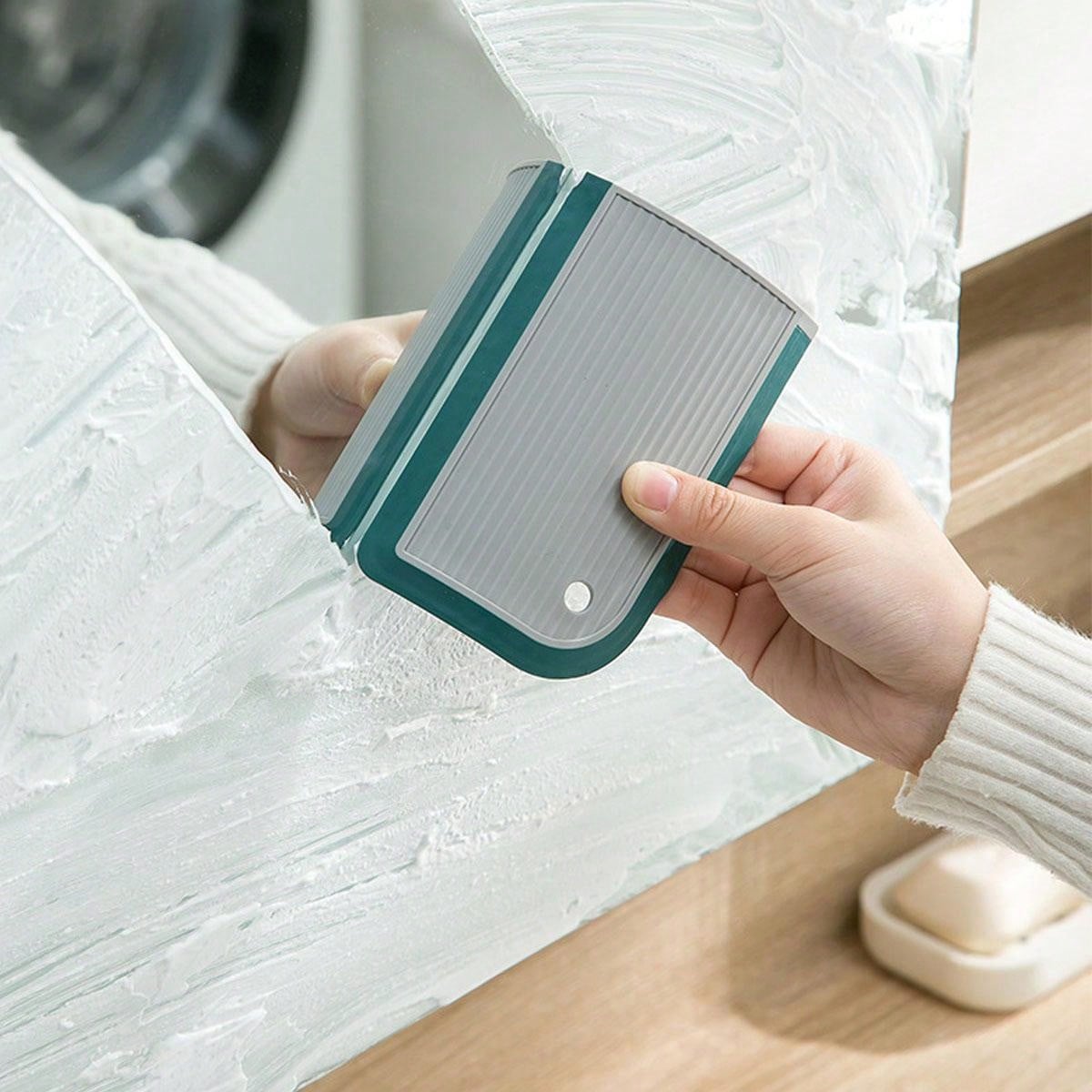 Mini Glass Wiper With Simple Design Can Clean Shower, Bathroom Mirror ...