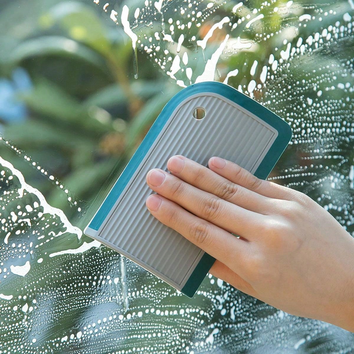 Mini Glass Wiper With Simple Design Can Clean Shower, Bathroom Mirror ...