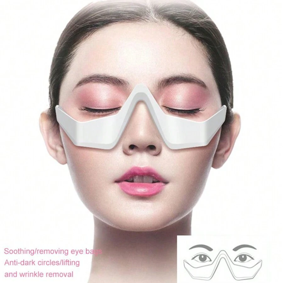 3D Eye Beauty Instrument Micro-Current Pulse Eye Relax Reduce Wrinkles ...