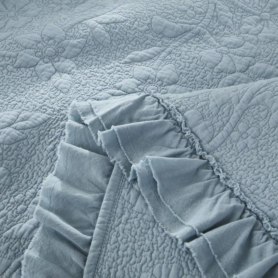 Brandream Quilts Set Queen King Size Bedspread Cotton Matelasse Bedding ...