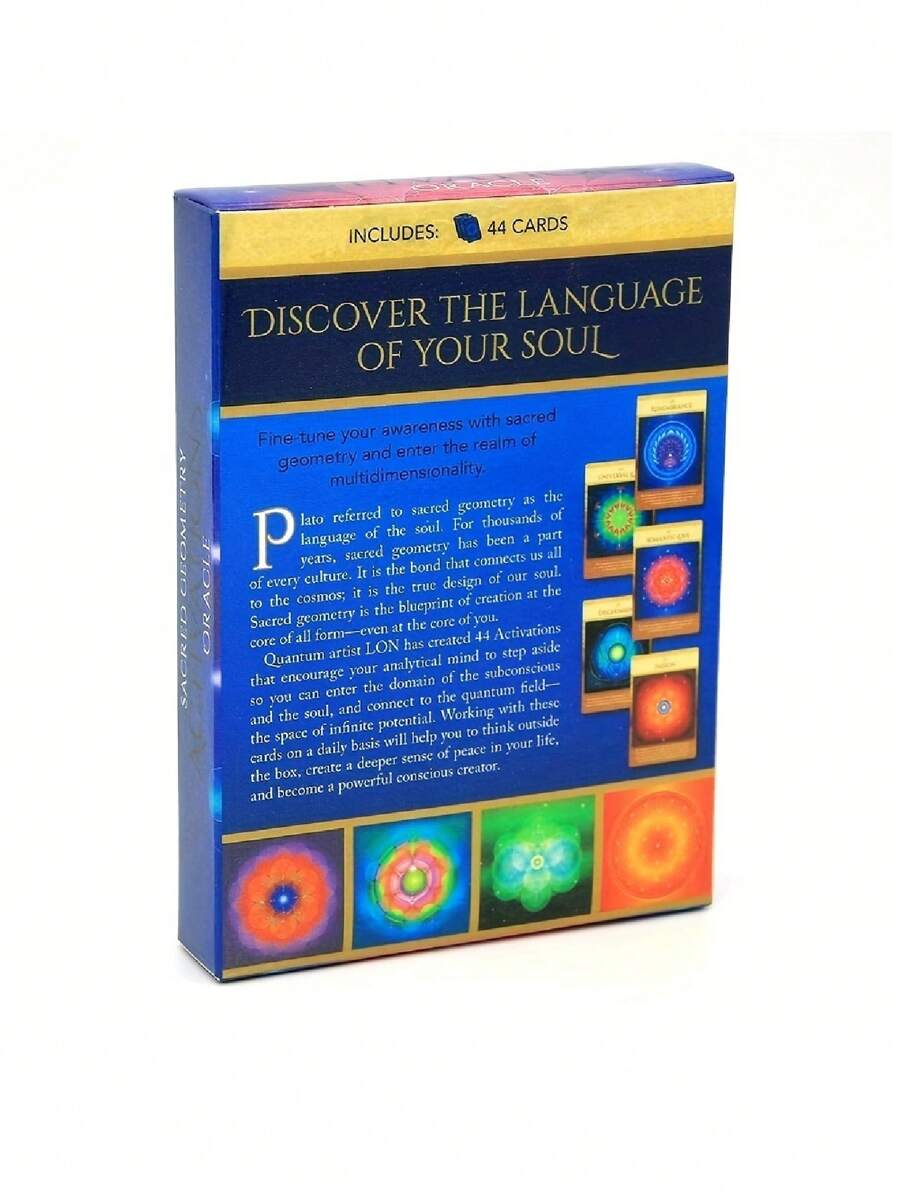 Sacred Geometry Activations Oracle Cards, Meaning On The Cards ...
