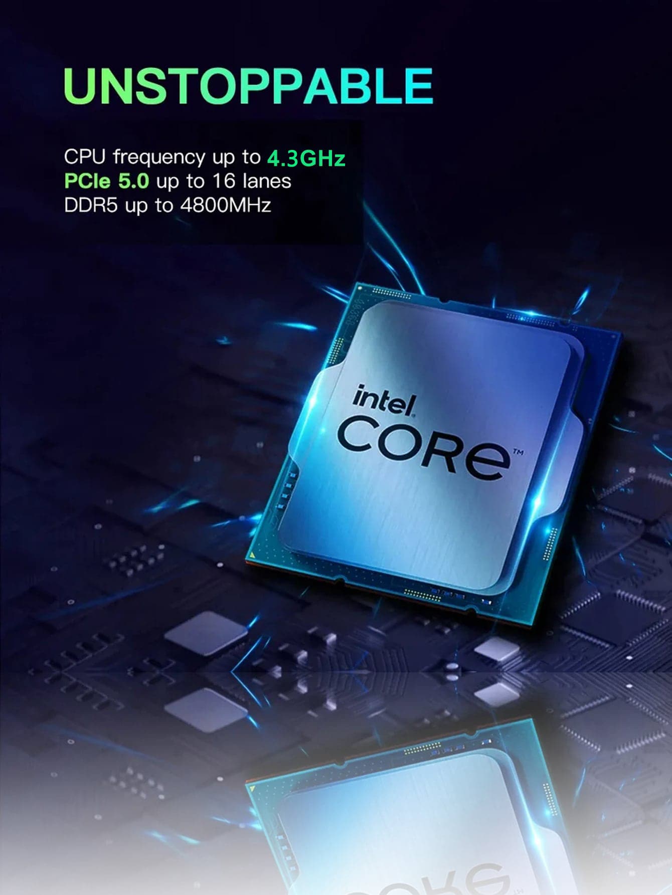 Procesor Intel Core I3-12100 3,3 GHz, 4 rdzenie, 8 wątków, 60 W, L3 = 12 m Intel Lga 1700 ...