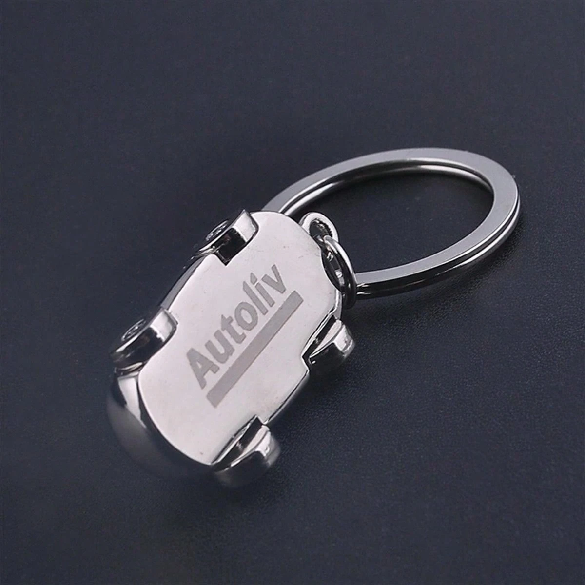 1pc Creative Classic Car Shaped Keychain Key Ring Pendant As Metal Gift ...