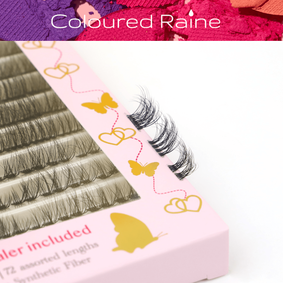 Coloured Raine: DIY Eyelash Extensions Cluster Kit: Wispy | SHEIN USA